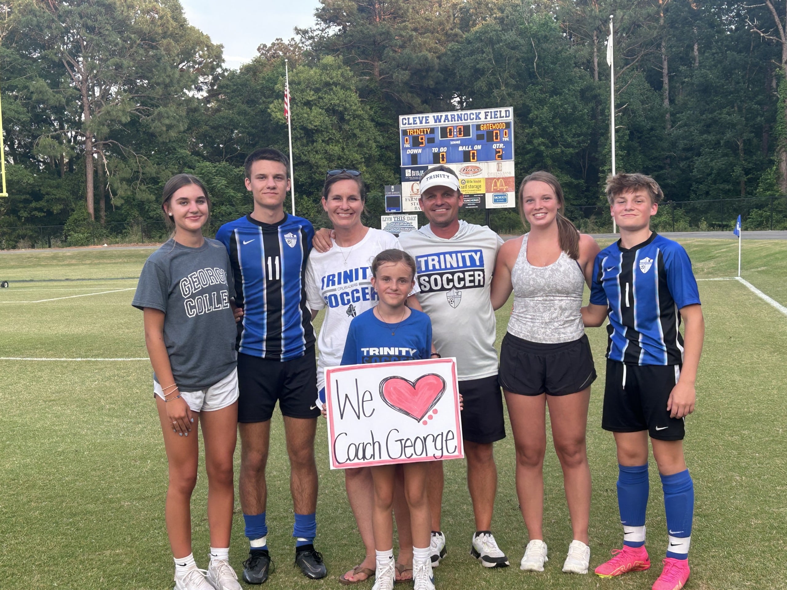 End of an Aaron: George looks back on fond memories, great experiences ...