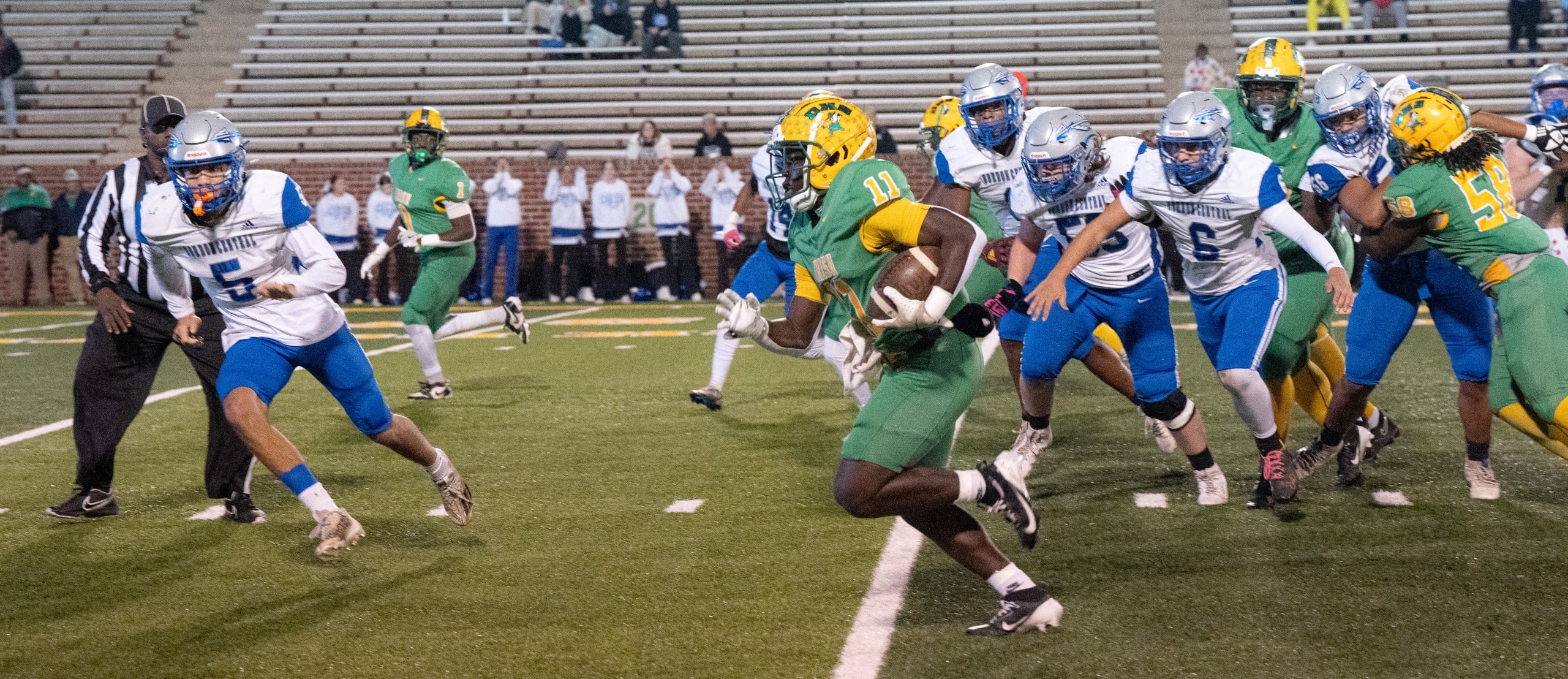 FOOTBALL: Dublin rushes for 500 yards, Bostic for four TDs, as defense ...