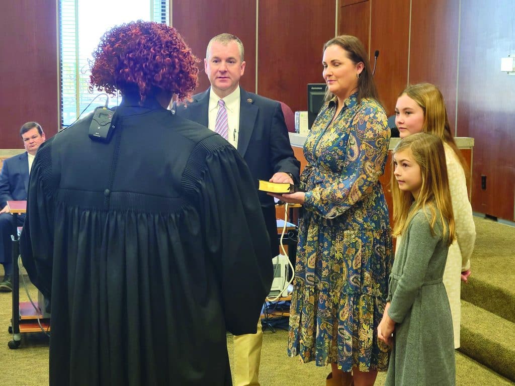 New, familiar faces sworn into office – Courier Herald Today