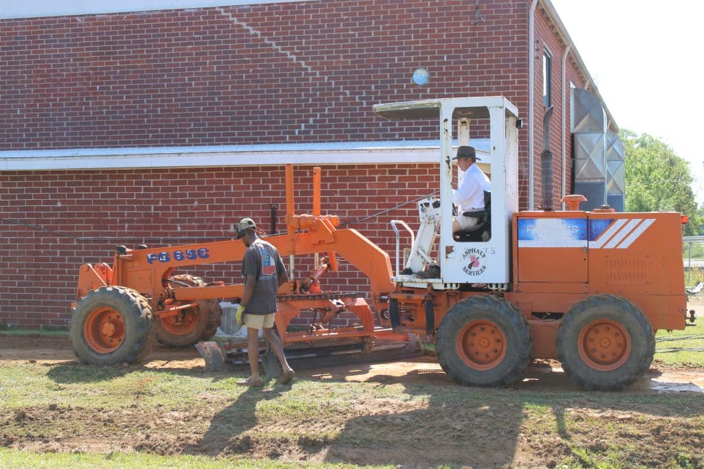 Dudley begins work on walking track at Little League fields – Courier ...